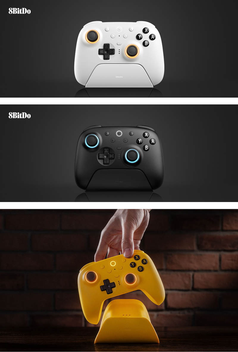 8BitDo Ultimate 2 Bluetooth Controller for Nintendo Switch 2 Switch ...