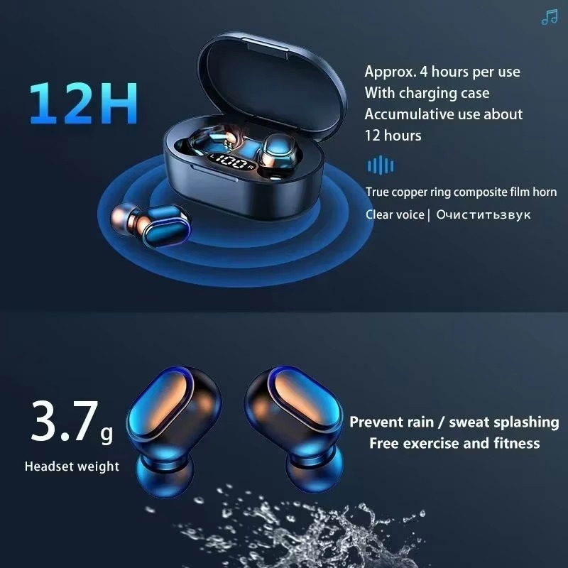 SPRISE TWS-7 Earbuds Portable TWS Wireless Bluetooth Earphone Stereo ...