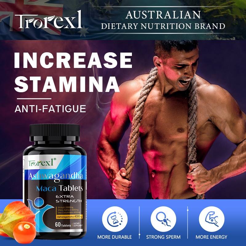 Ashwagandha Maca supplement Halal enhance vitality Relieve physical ...