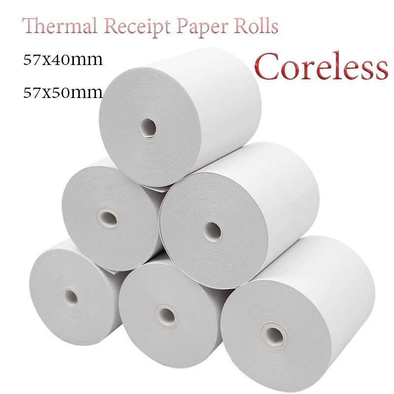Thermal Paper Roll 57x50 57x40 (200 Rolls/Box) / Receipt Cash Register ...