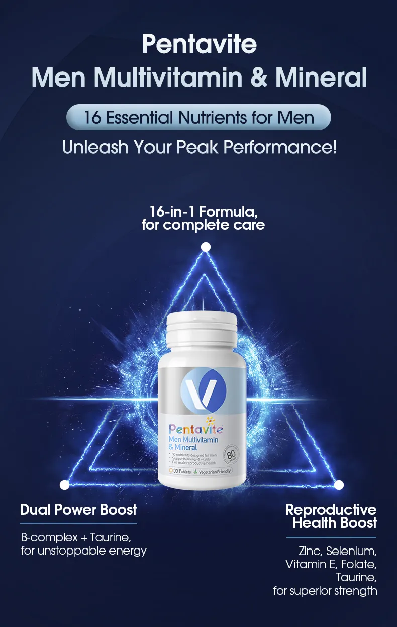 【Power Pair】Pentavite Women Multivitamin & Minerals (Pineapple) 30 ...