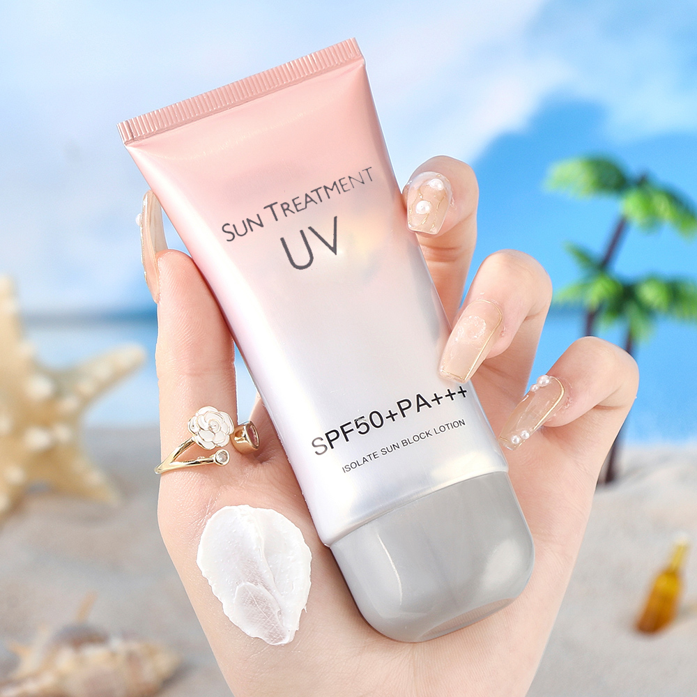 Sunscreen Lotion Refreshing Face and Body Can Be Used As Isolation ...