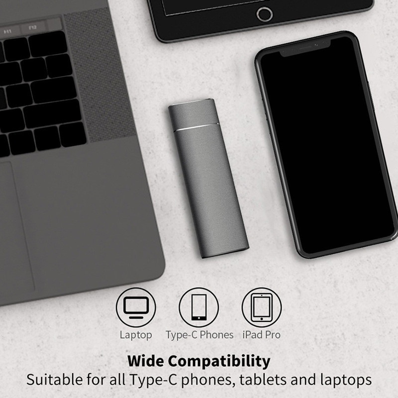 Portable SSD 64TB External Hard Disk 30TB for Data Storage 20TB Moblie ...