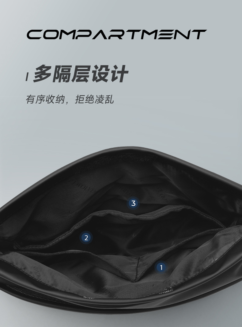 SEPTWOLVES Japanese Style Multi-Functional Men's Messenger Bag | Shopee ...
