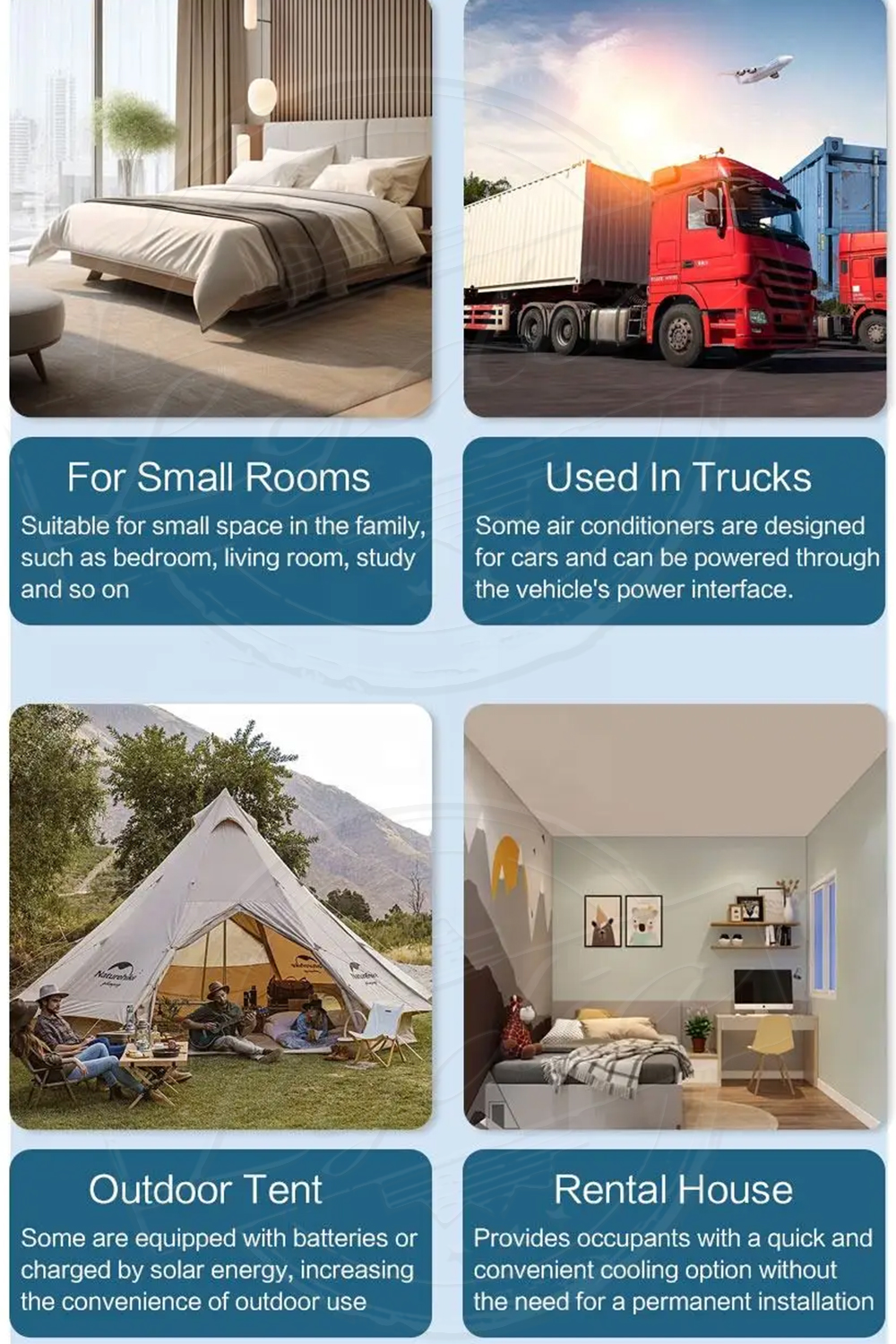 kipas mini fan portable portable air conditioner LED Control Panel with ...