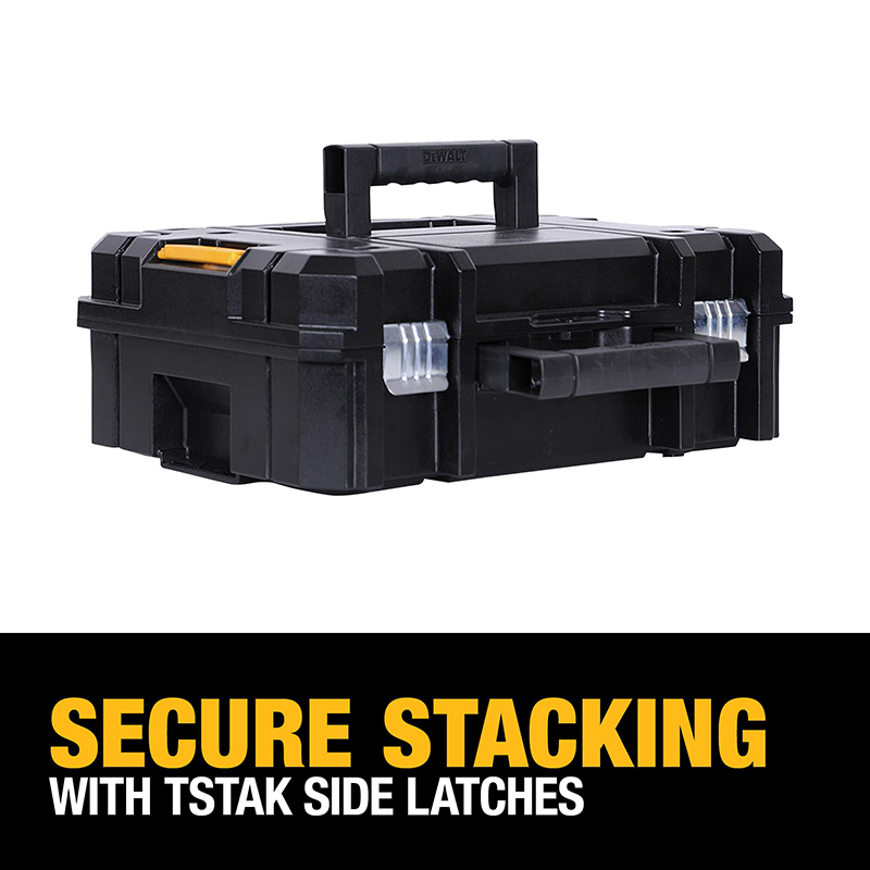 Dewalt DWST17807 Tool Box TSTAK II Flat Top Electric Drill Wrench ...