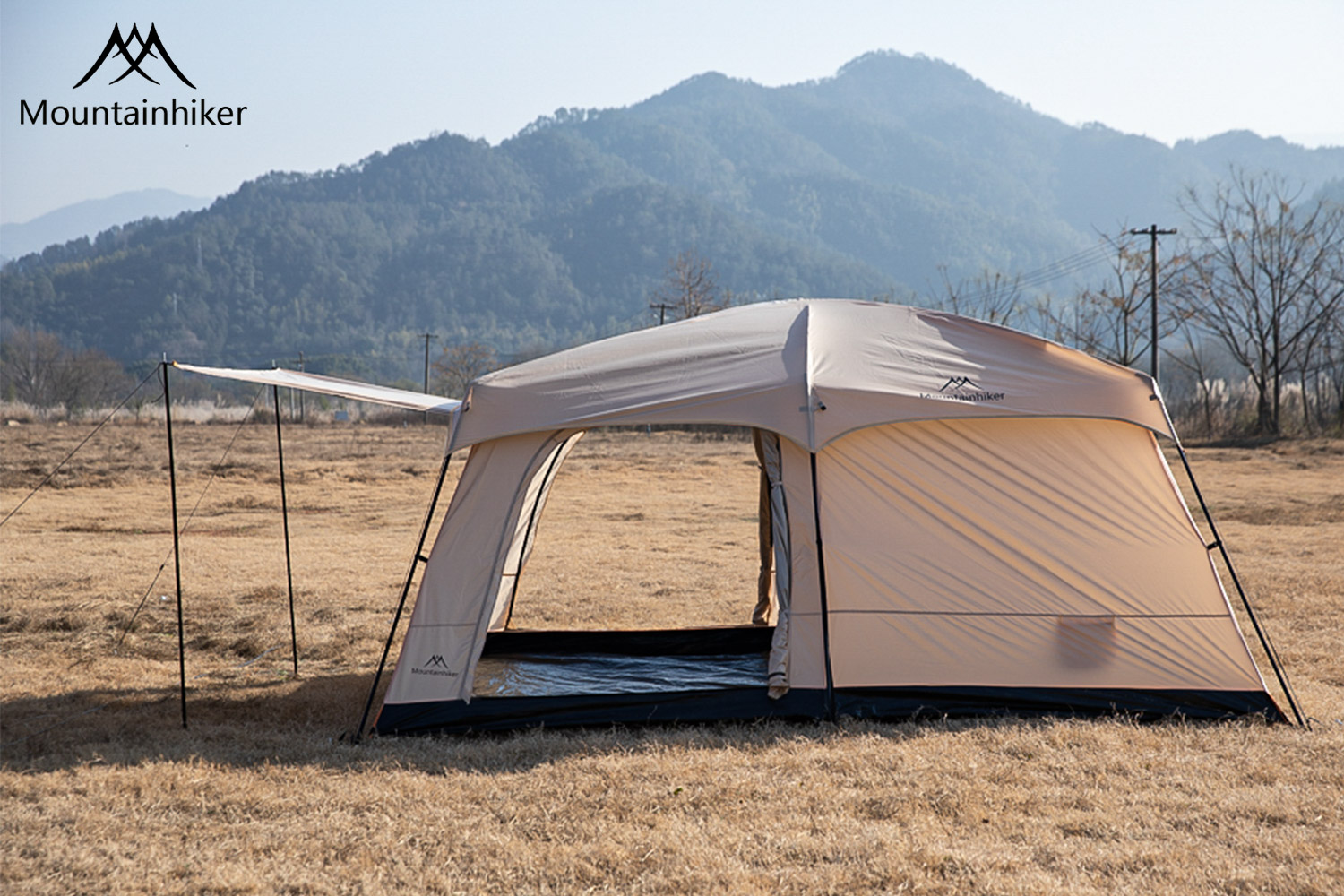 🔥Ready stock🔥 MOUNTAINHIKER Waterproof Family Tents with logo for ...