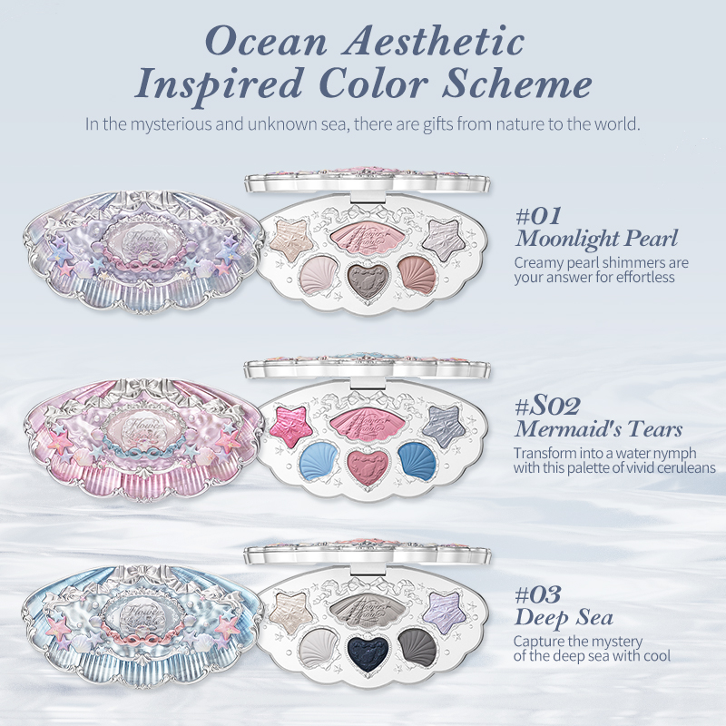 Flower Knows Shell's Jewel Collection Palet Solekan 6 Warna 6.5g ...