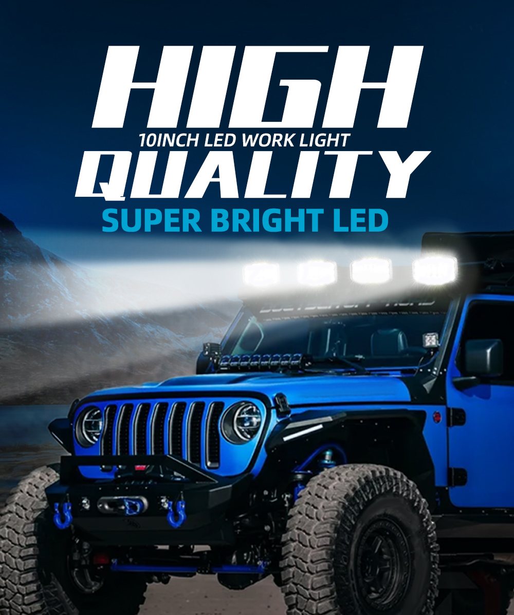 10 Inch Lori Jumbo Led Spotlight Jumbo Led Light 12v-60v Spot lights ...