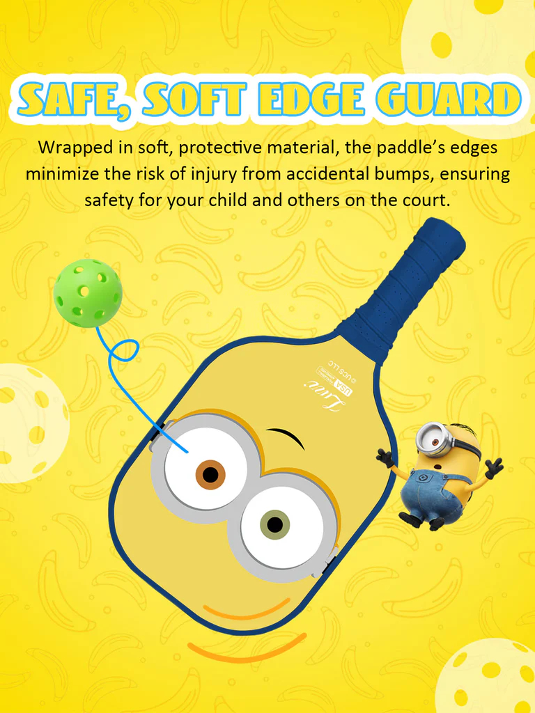 Luzz pickleball Paddle Minions Kids Paddle T700 Carbon Fiber Pickleball ...
