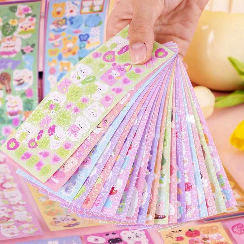 400 Cute Cartoon Stickers for Scrapbooking and Journaling—laser-printed ...