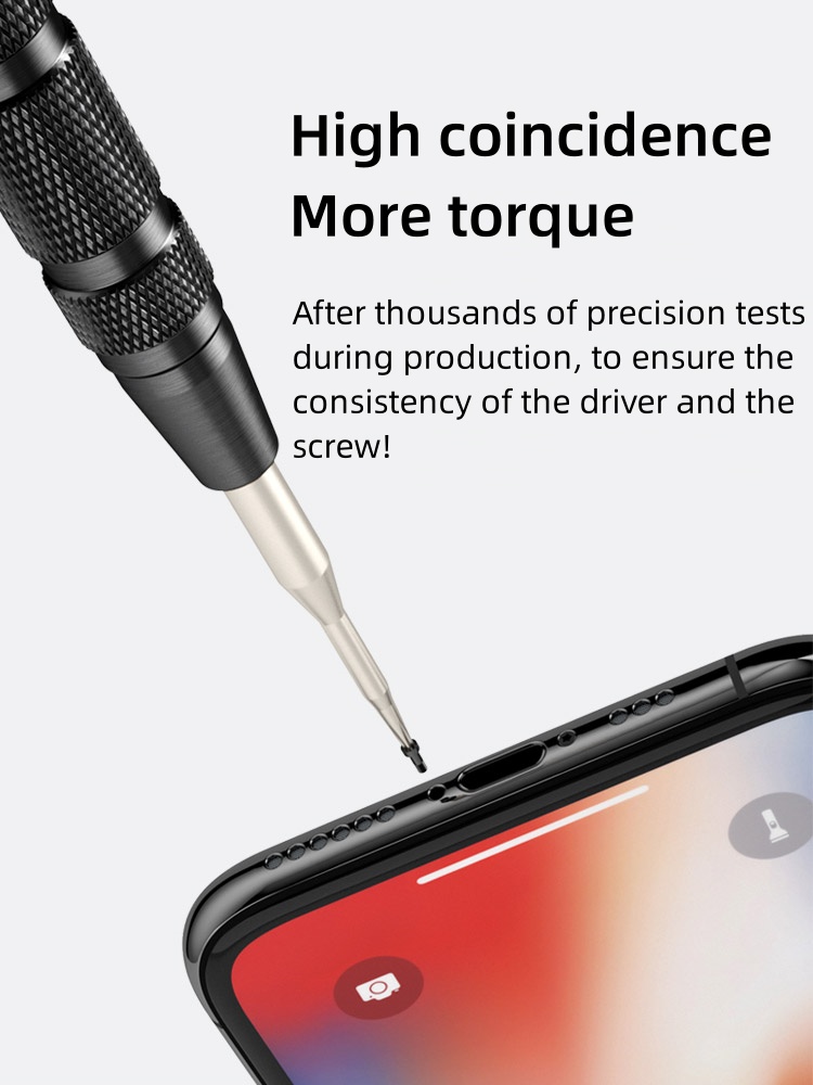 KUAIQU 1PC 5PCS Screwdriver fix tablet mobile Precision for iPhone Samsung Xiaomi iPhone Repair ...