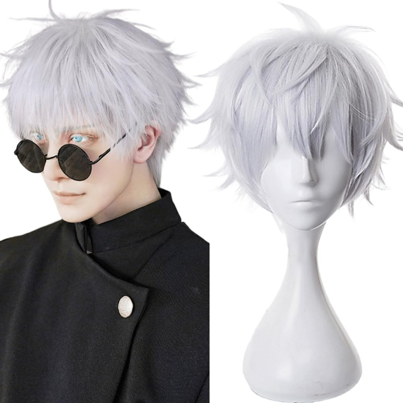 Gojo Satoru Cosplay Costume High School Uniform Suit Halloween Costume ...