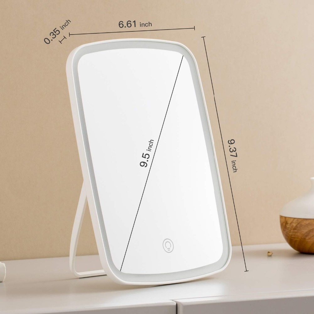 Jordan&Judy LED Mirror Makeup, Touch-sensitive Control, Adjustable ...