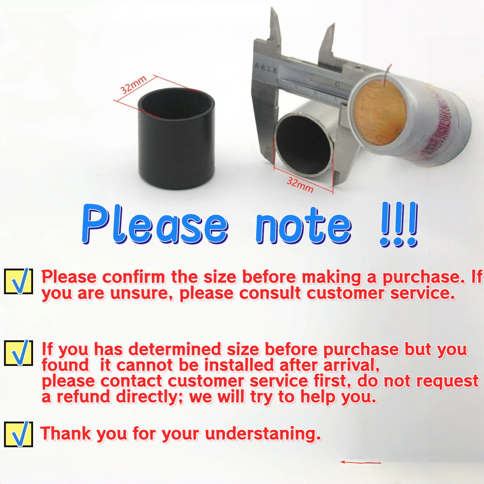 10mm-50mm Round Square Rectangle Furniture leg hollow cover external ...