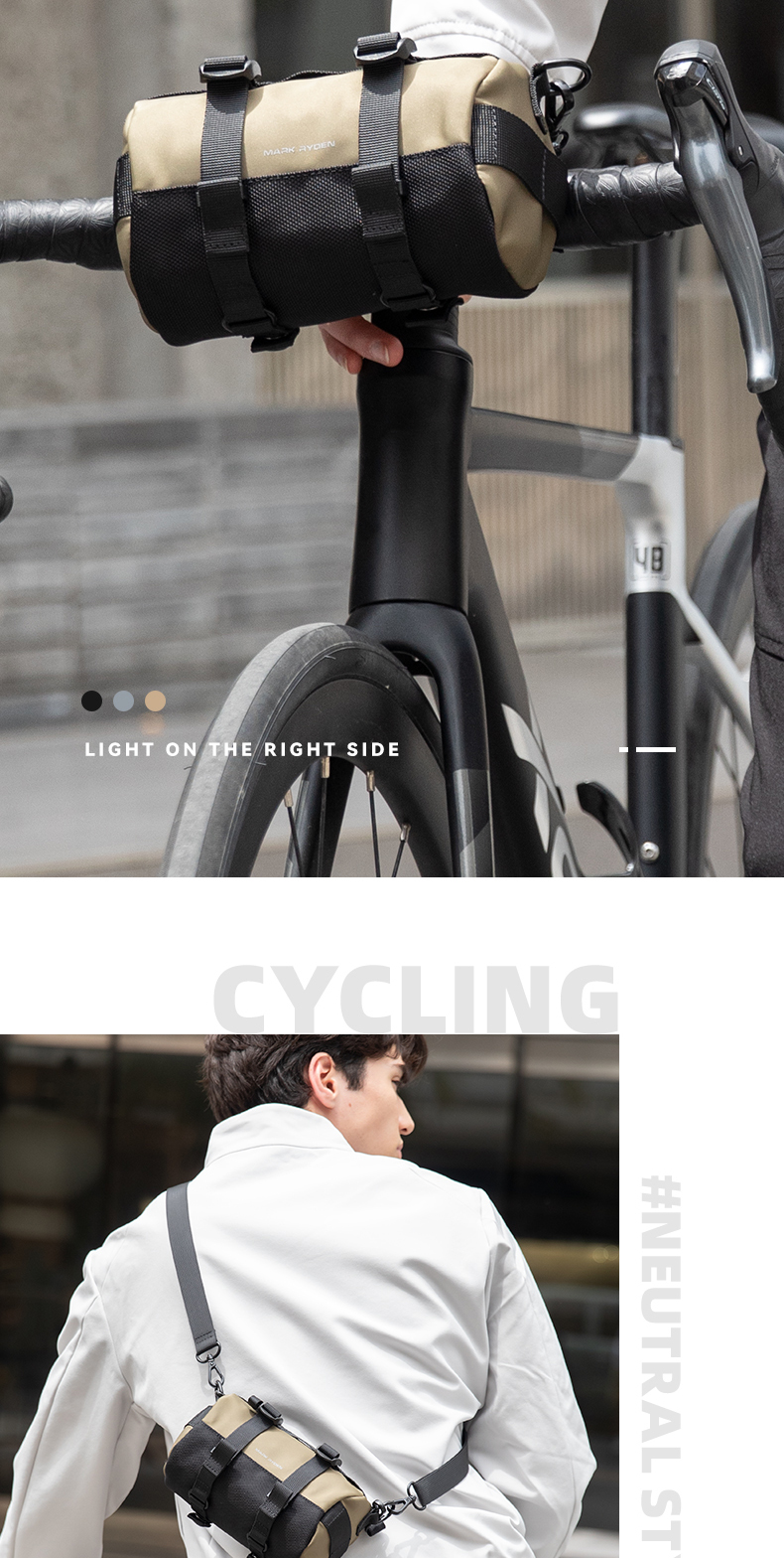 MARK RYDEN 2 Way Mini Cycling Bag Sling Bag Handlebar Bag Shoulder Bag ...