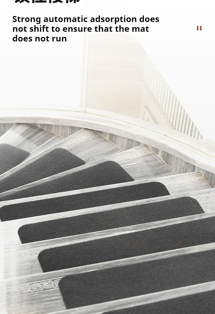 Nehem - 15PCS Anty slip and soundproof stair step mat Home decoration ...