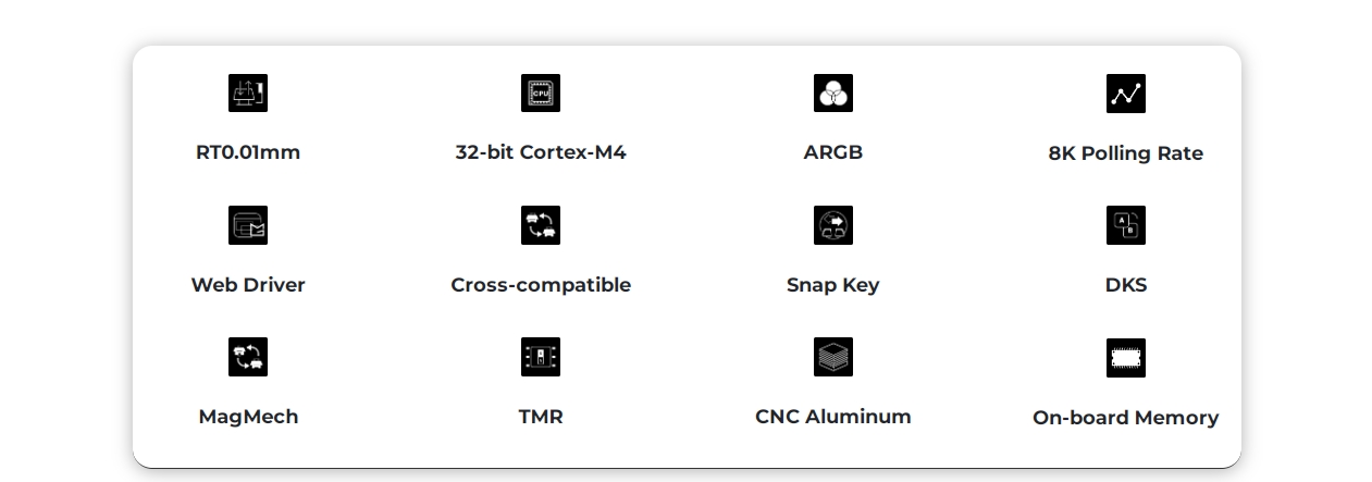 【MonsGeek FUN60 Ultra TMR 】 61-Key Magnetic Switch RGB Aluminum ...