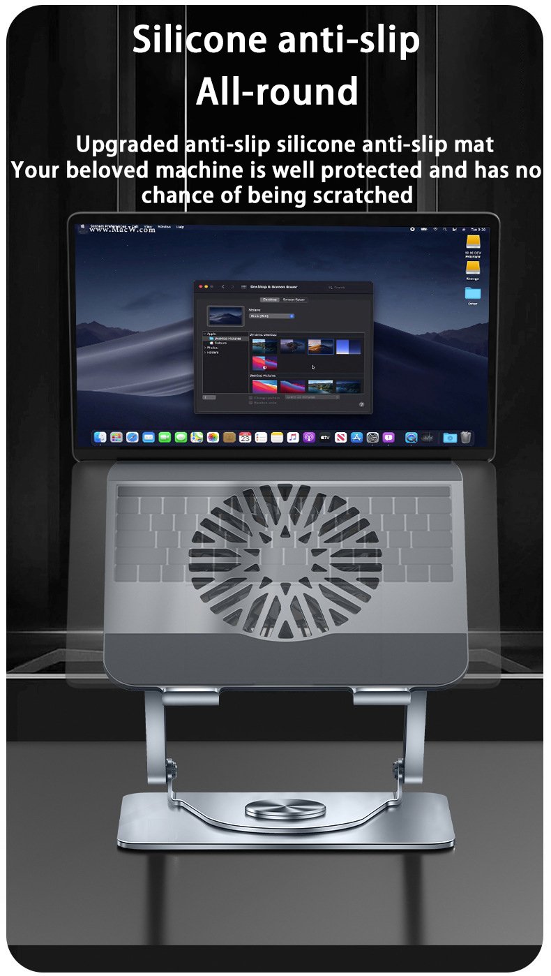 🌀Computer cooling artifact🌀Laptop radiator laptop stand foldable carbon ...