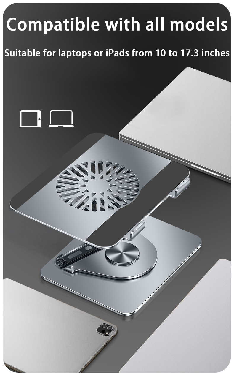 🌀Computer cooling artifact🌀Laptop radiator laptop stand foldable carbon ...