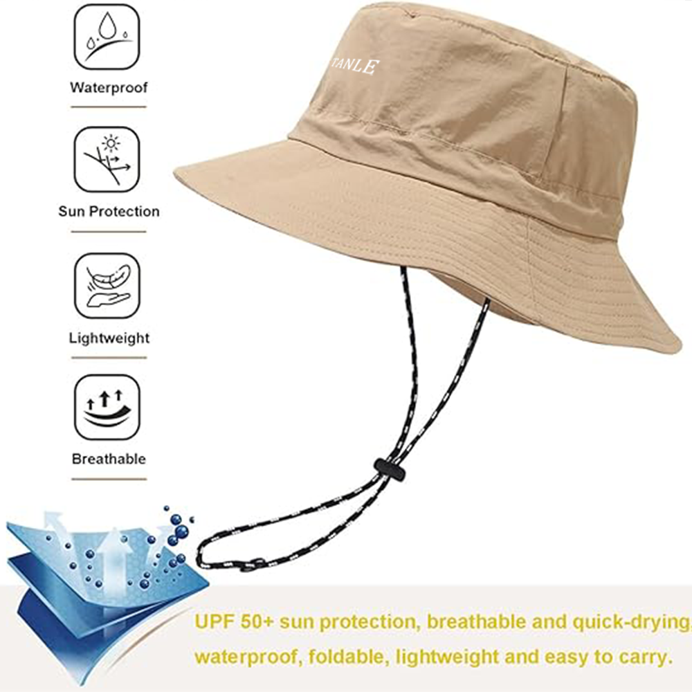 in stock】UPF 50+Double sided Folding fisherman hat, Folding bucket cap ...