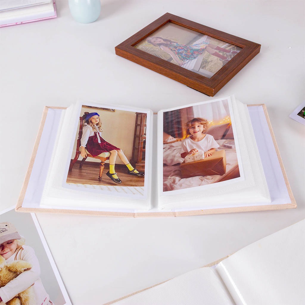 4R Photo Album 100 Sheets Insert Pockets Type 4D Photobook 6 Inch Photo ...