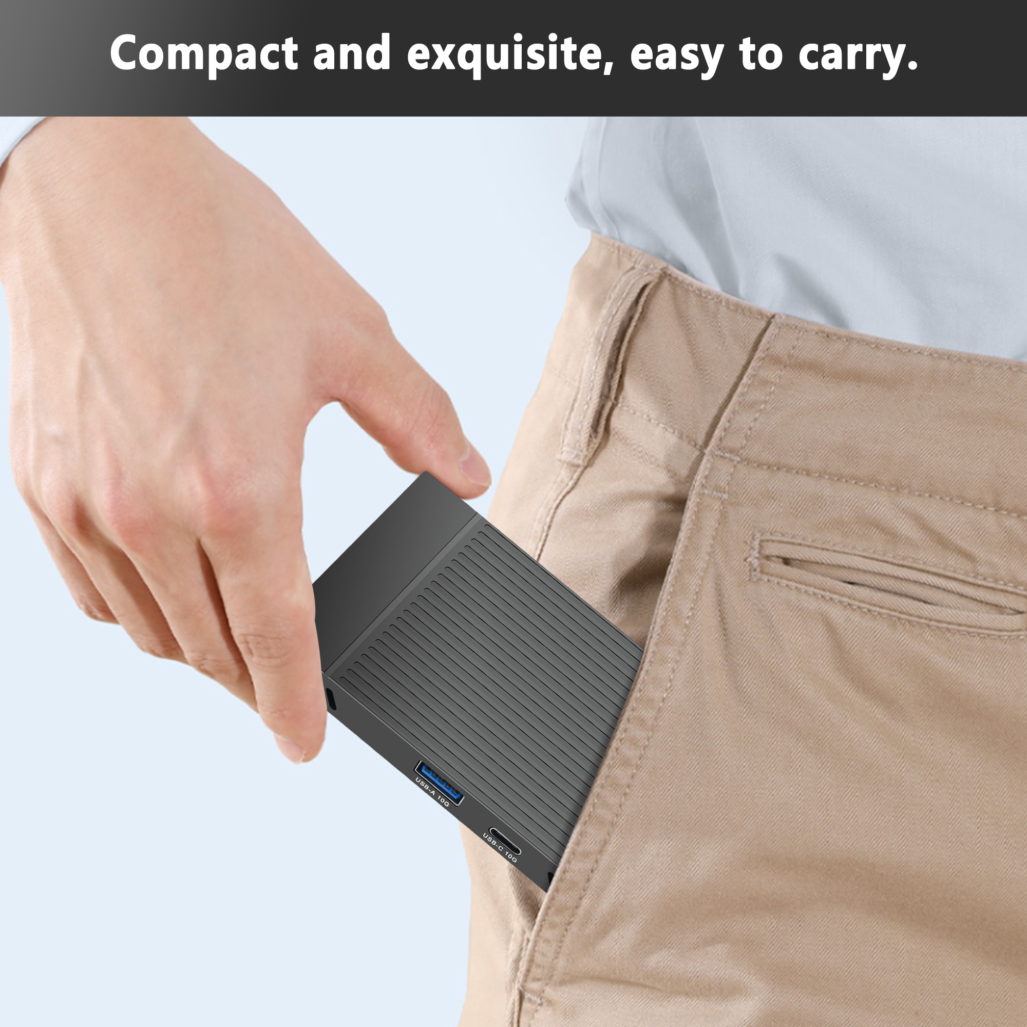 Walram Dual Bay M.2 NVME SSD Enclosure 10Gbps Docking Station USB3.2 ...