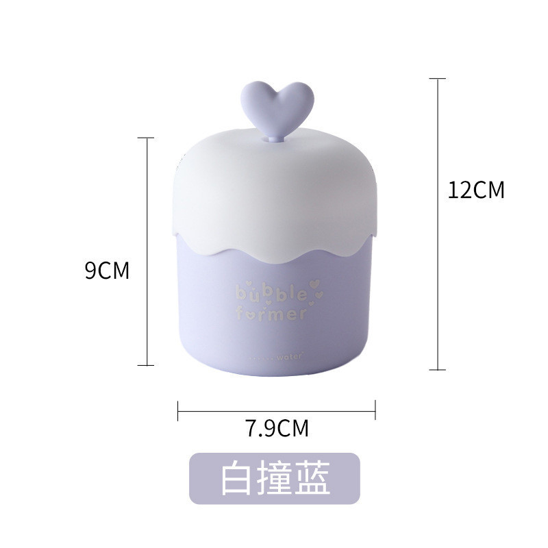 Manual Foam Frother Facial Cleanser Shower Gel Foamer Squeeze Portable ...
