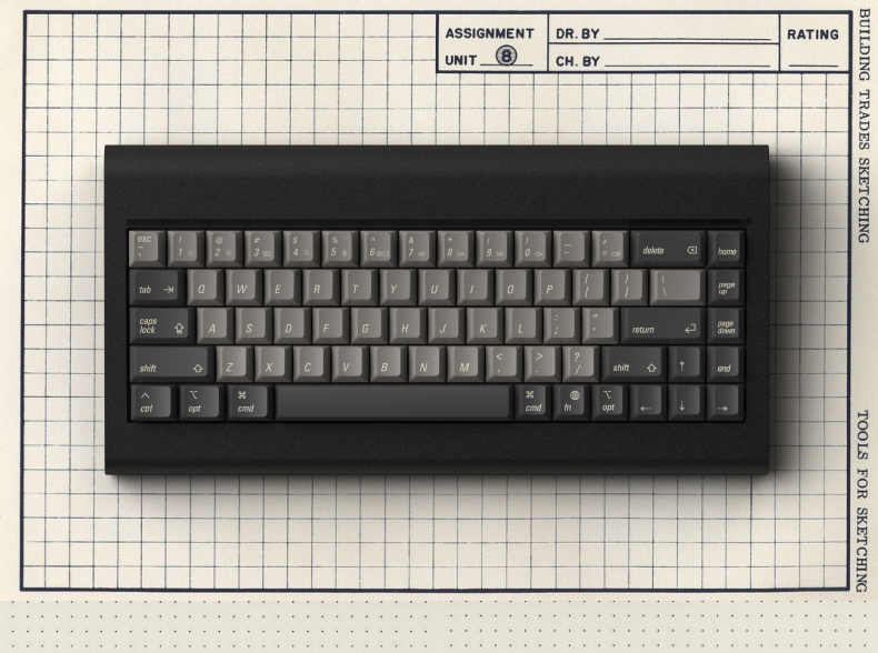 Kataaa Model VI Retro IBM PCJR Single Mode Hot Swap Mechanical Keyboard ...