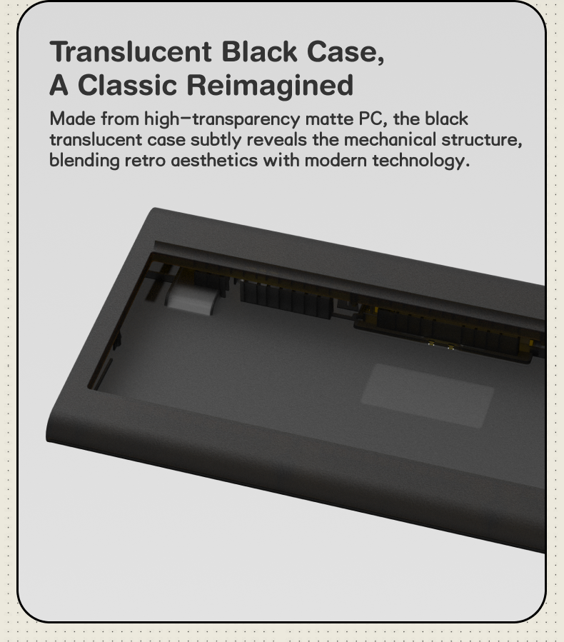 Kataaa Model VI Retro IBM PCJR Single Mode Hot Swap Mechanical Keyboard ...