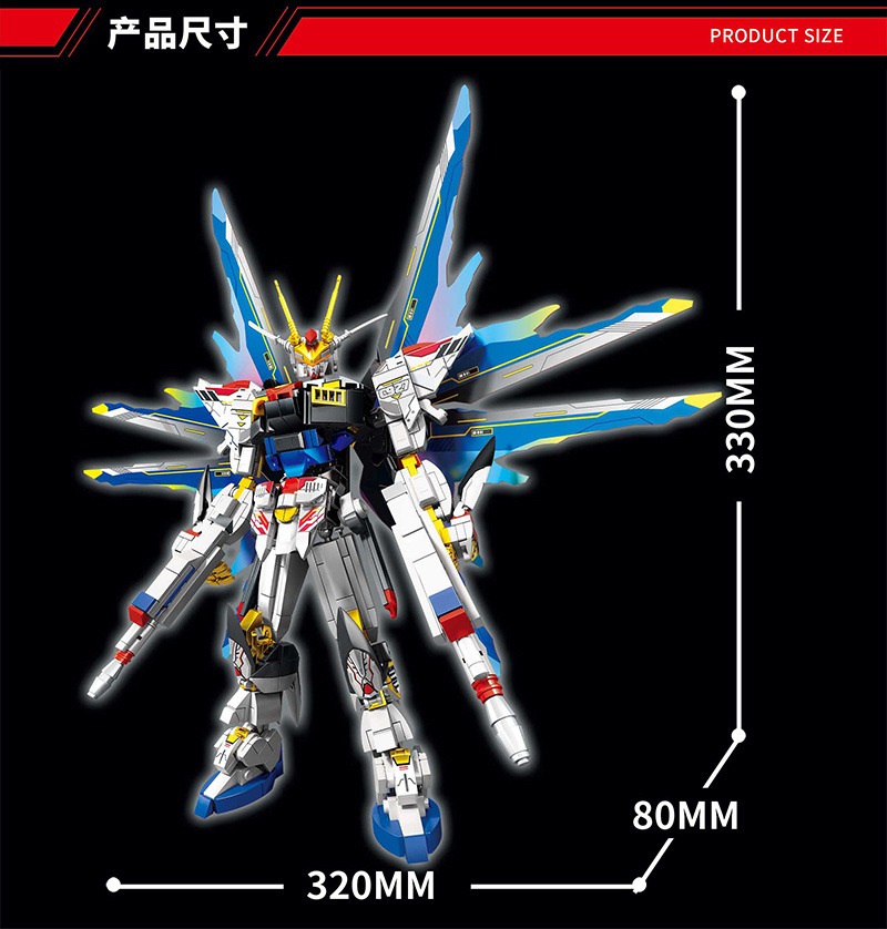 700pcs Compatible Lego Robot Mecha Gundam Building Blocks Semi ...