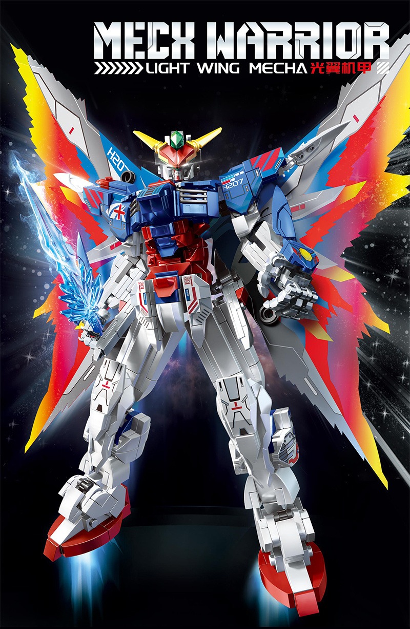 700pcs Compatible Lego Robot Mecha Gundam Building Blocks Semi ...