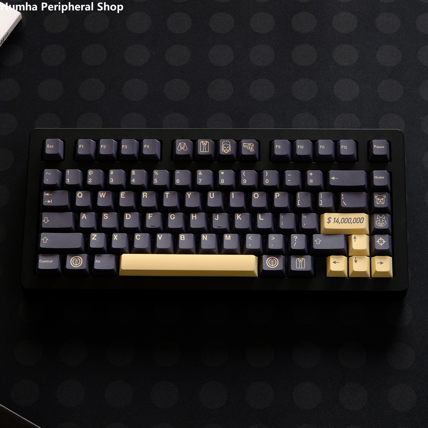 Humha Suit keycap PBT material Dye-Sublimation Cherry profile ...