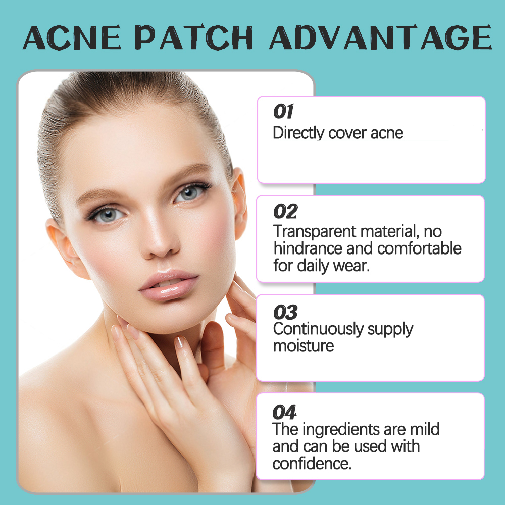 280/560pcs Hydrocolloid Acne Patches to Cover Pimples and Skin ...