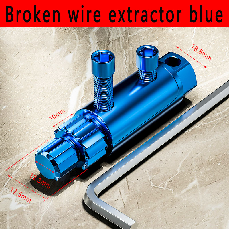Broken Pipe Thread Extractor Tool - Easy Out Bolt Extractor for 1/4 to ...