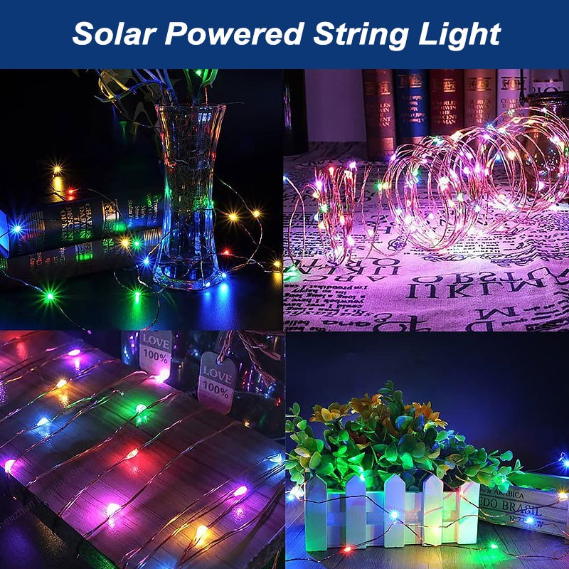 32M 300 LED Raya Solar LED String Lights Fairy String Light Outdoor ...