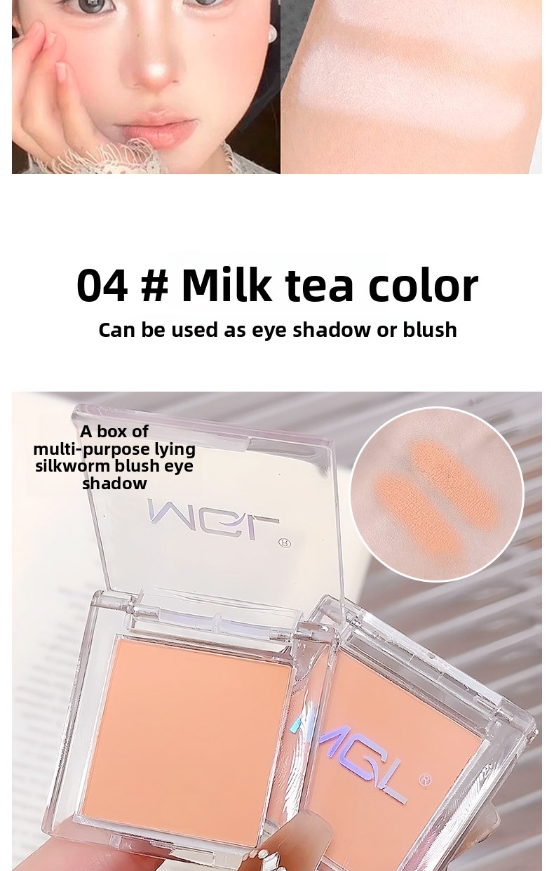 Single-color Highlight Eyeshadow Palette - Affordable Bright White ...