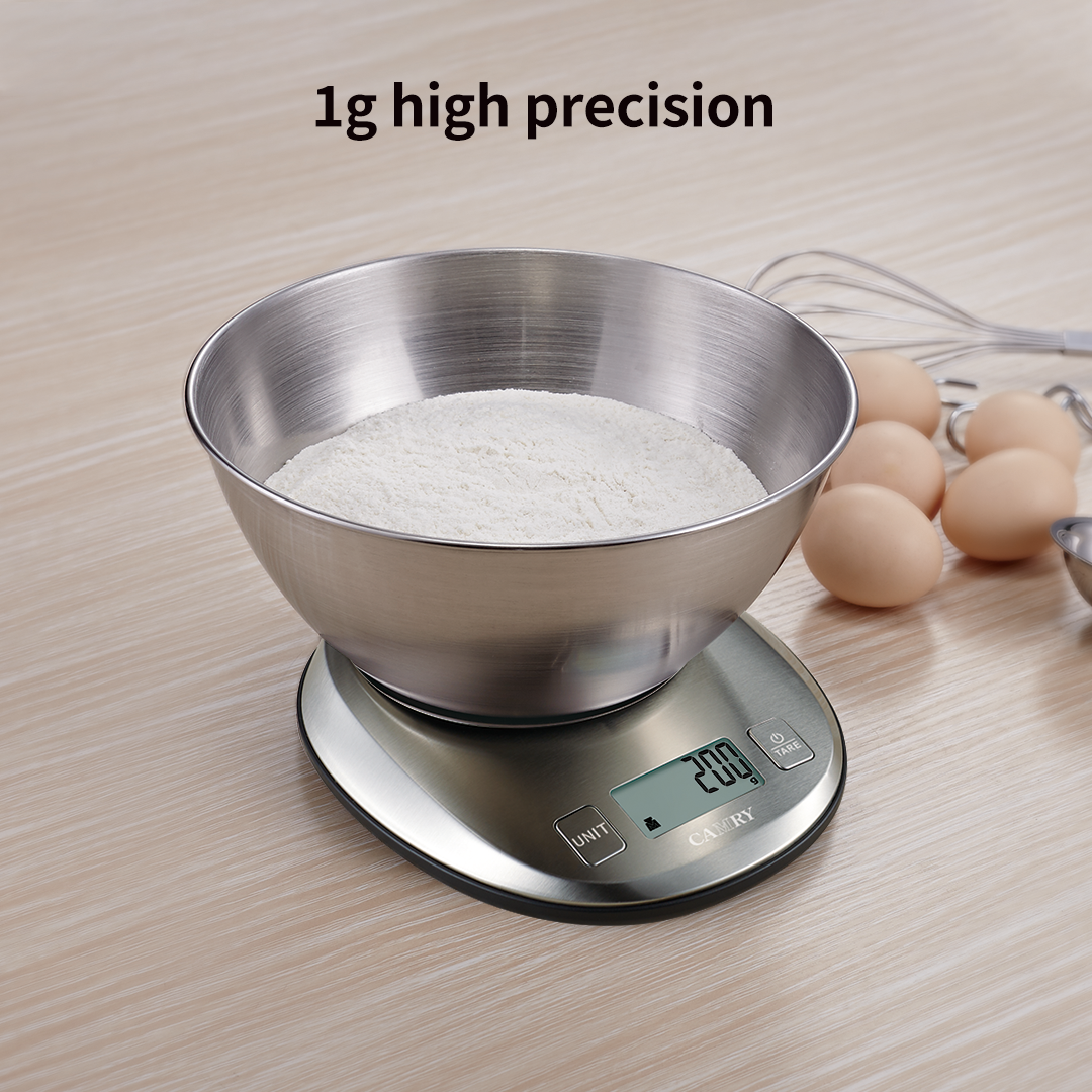 Camry Digital Kitchen Scale 5kg/1g Electronic Food Weighing Scale Skala ...