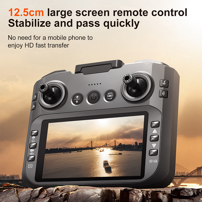 S156 Drone With Large Screen Remote Control With Optical Flow Positioning And Obstacle Avoidance ...