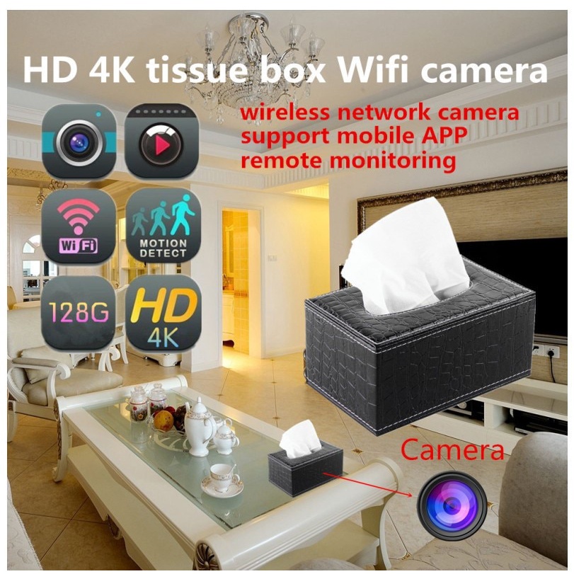 1080P HD Wifi Micro Mini Camera Hidden Motion Detection Wireless P2P ...