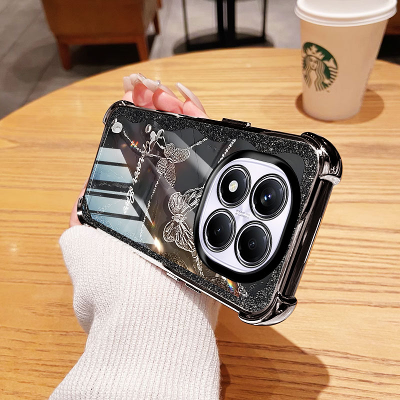 YBD Girl Butterfly Casing For Redmi Note 15 Pro Plus 5G Note 14 Pro+ 5G ...