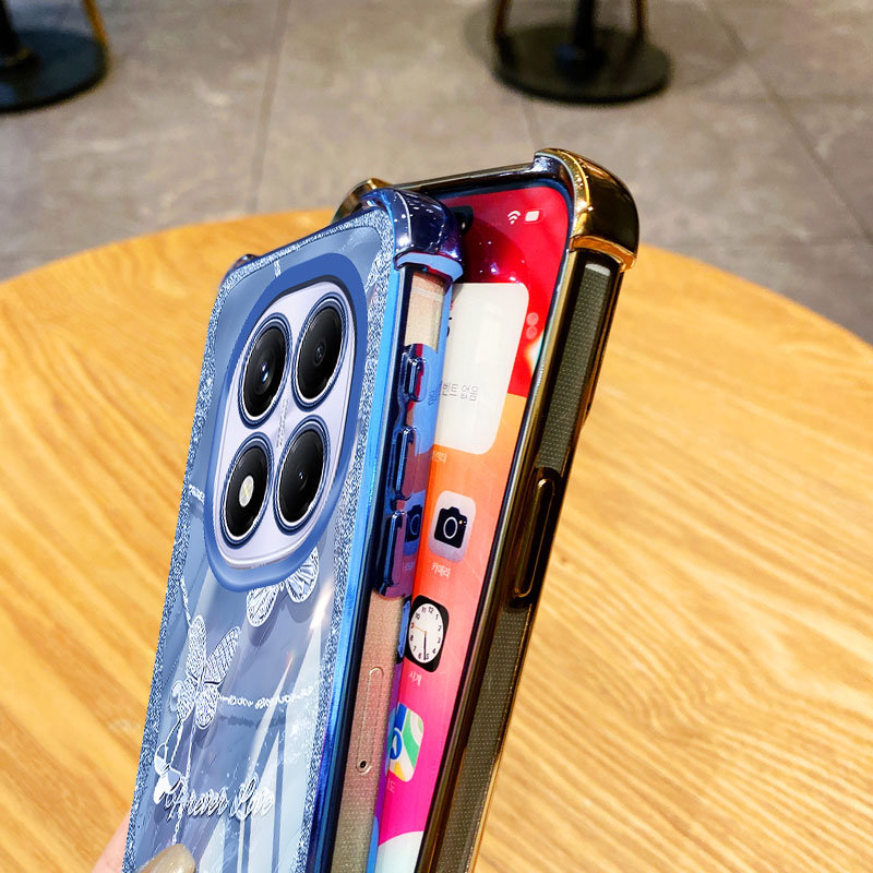 YBD Girl Butterfly Casing For Redmi Note 15 Pro Plus 5G Note 14 Pro+ 5G ...