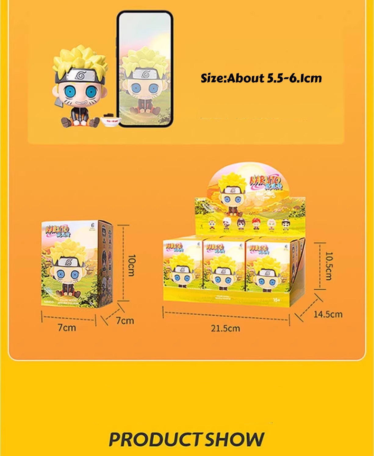 Miniso Naruto Shippuden Zuozuo Series Blind Box Toy Collection Sasuke ...