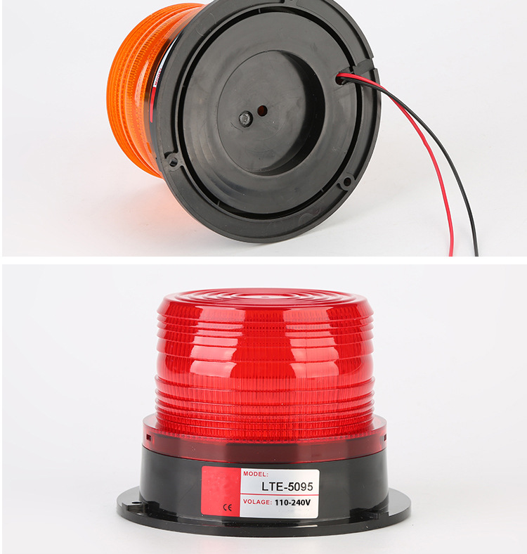 Magnetic Warning flash beacon Strobe Emergency light Police lights lamp ...