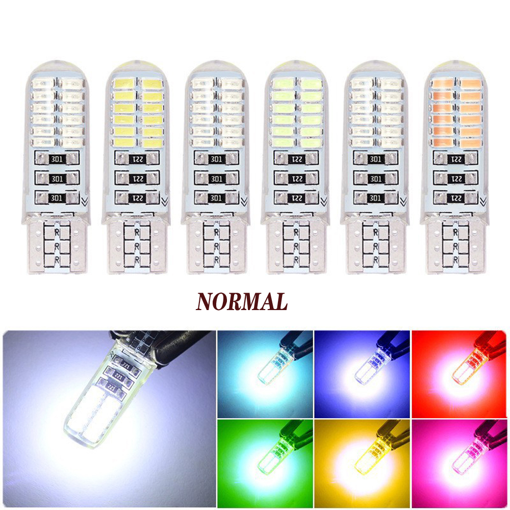 1Pcs T10 W5W LED Car Park Light Motorcycle Strobo Light Signal Lamp ...