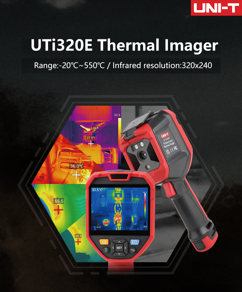 UNI-T UTi260E UTi320E Infrared Thermal Imager 256x192 Pixel 320x240 ...