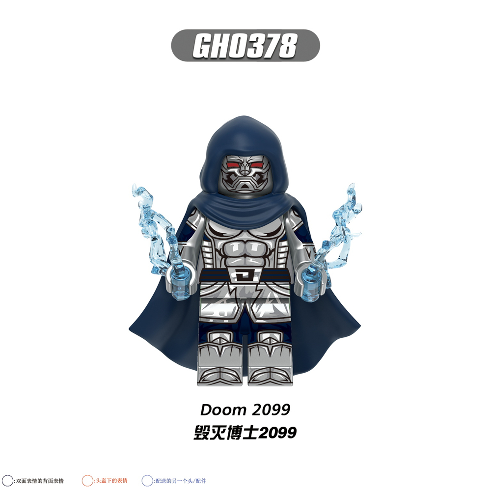 Block Toys Figure Doctor Doom God Emperor Doom Building Block Mini Toy ...