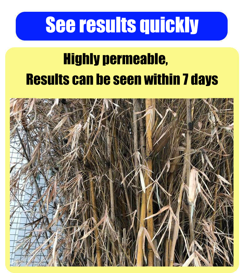 [Strong destructive power] bamboo tree killer Effective weed control ...