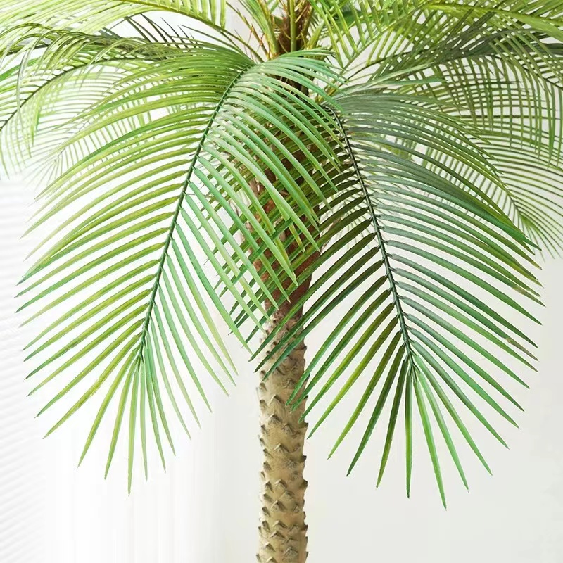 Artificial Tree,5.3FT artificial coconut trees, Maintenance-free ...