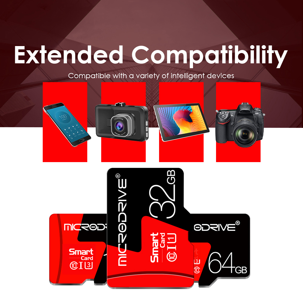 64gb, 128gb, 256gb Sd Tf Memory Cards for Cameras and Mobile Phones Kad ...